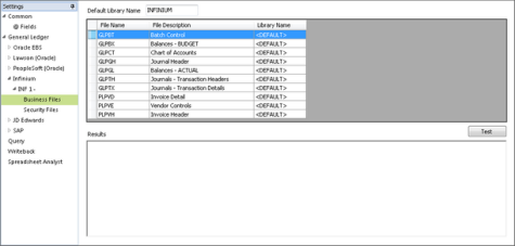 Add a New Host Configuration for Infinium – Reporting for Oracle