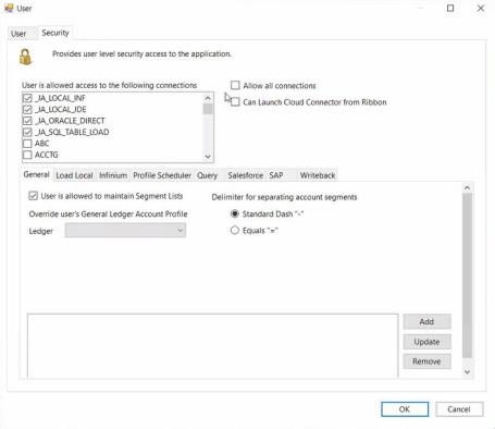 Application Configurator Setup for Platform – Reporting for Oracle