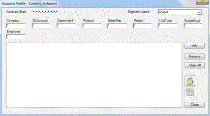 Account Security – Reporting for Oracle