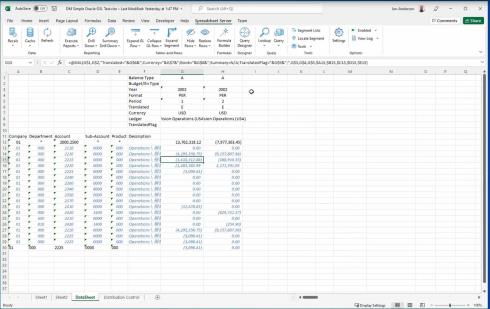 Spreadsheet Server Setup for Platform – Reporting for Oracle