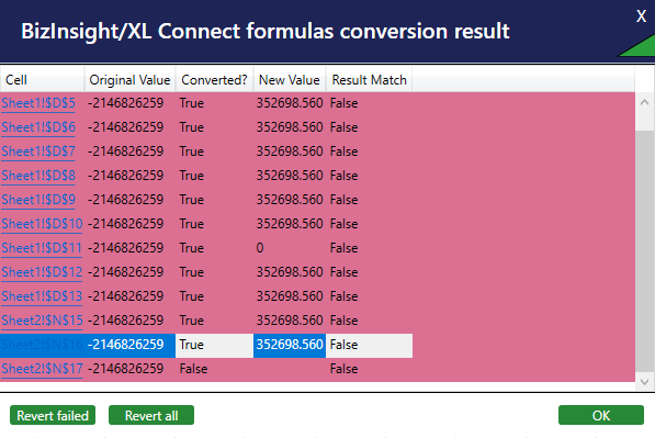 Convert BizNet Reports in Spreadsheet Server – Reporting for Oracle Convert BizNet Reports in Spreadsheet Server – Reporting for Oracle