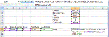 Designer GL GXL – Reporting for Oracle