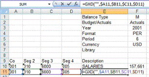 Infinium GXD – Reporting for Oracle