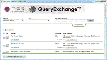 Download Queries from Query Exchange – Reporting for Oracle
